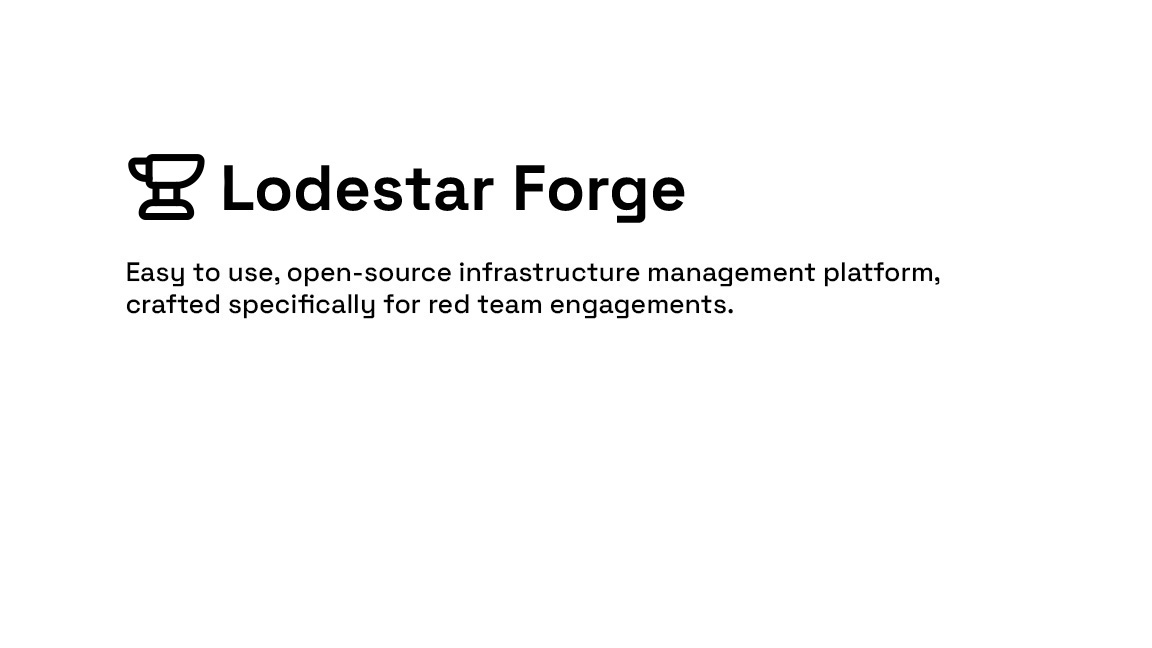 Lodestar Forge - Official Docs - Introduction